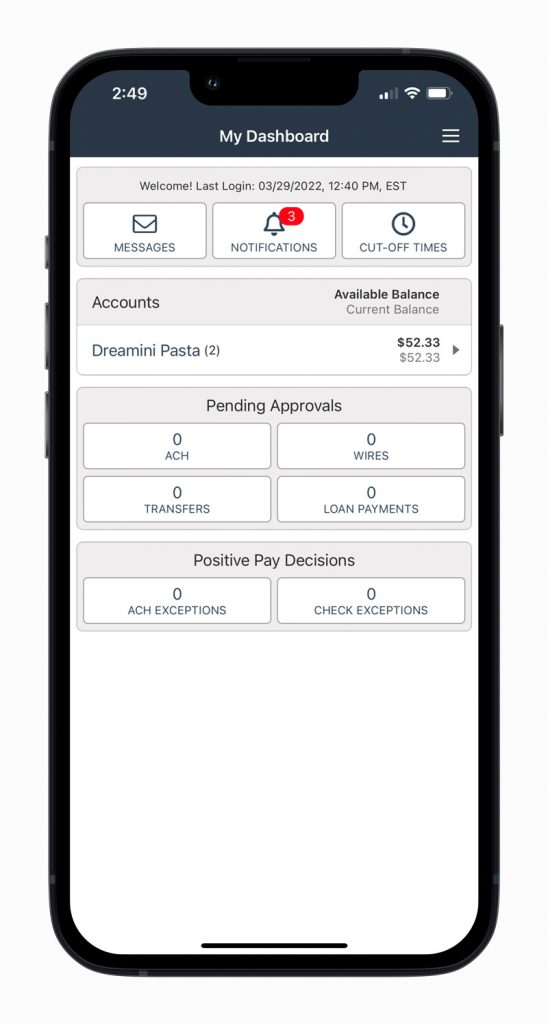 Meridian Treasury Management - Meridian Bank