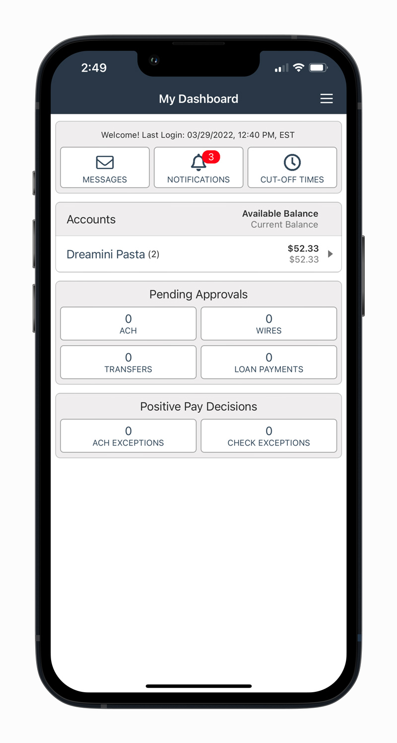 Meridian Treasury Management - Meridian Bank
